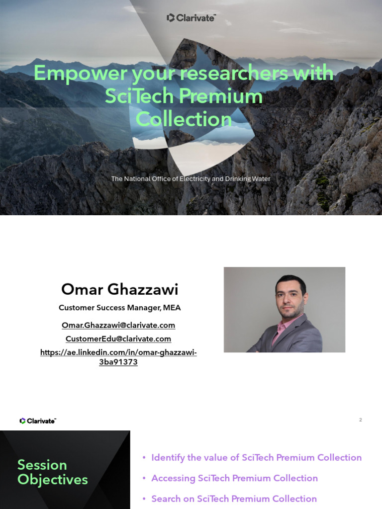 SciTech Premium Collection | PDF | Science | Databases