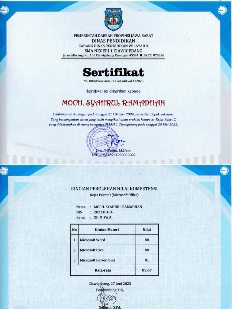 Moch Syahrul R | PDF