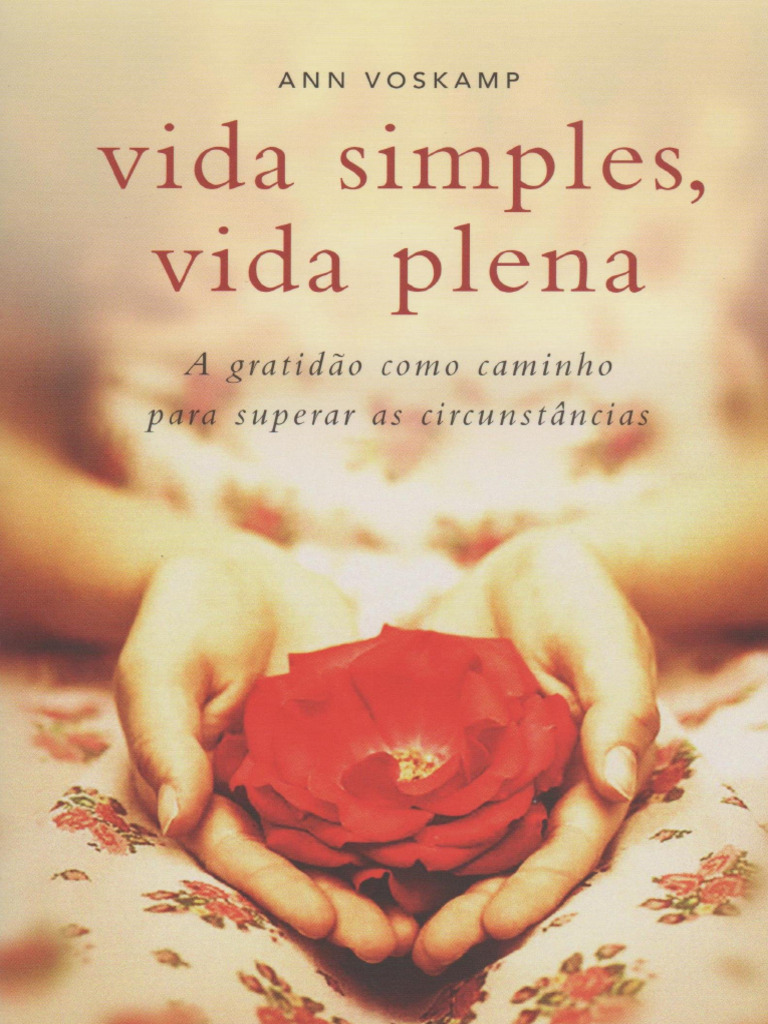 Resumo Vida Simples Vida Plena Ann Voskamp | PDF
