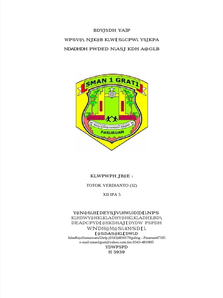 PDF Laporan Pkwu Distribusi Totok Verdianto | PDF