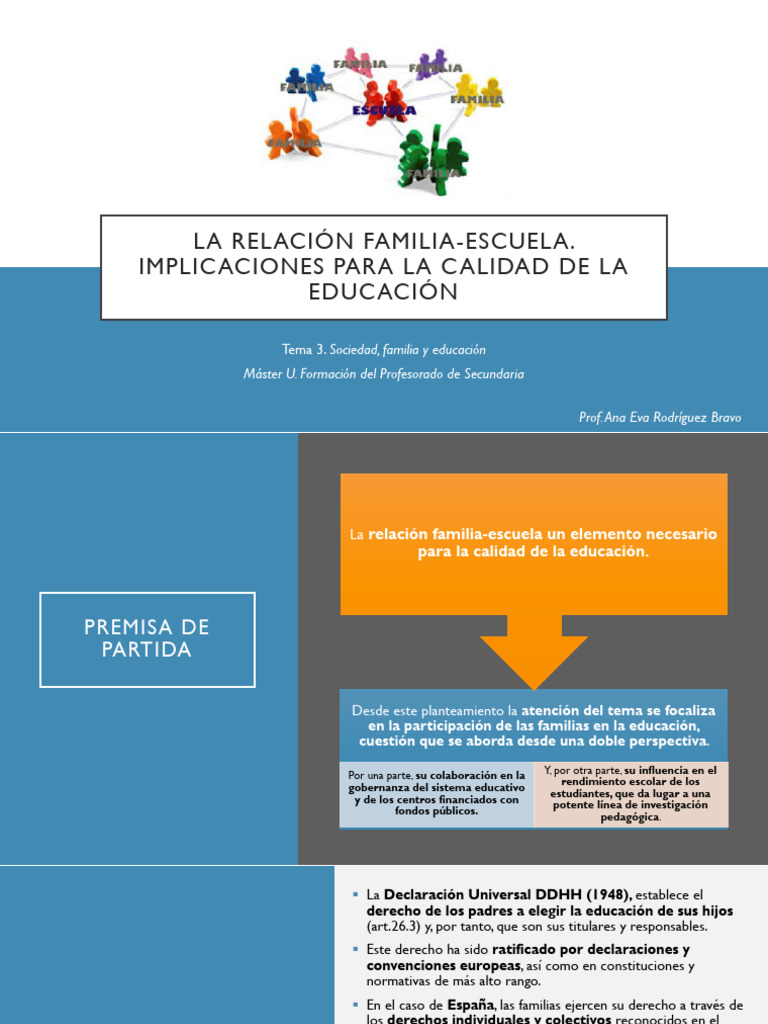 Tema 3 SFE | PDF | Maestros | Enseñando
