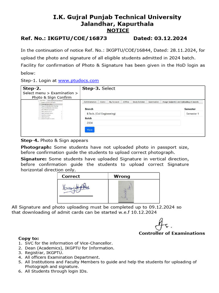 I.K. Gujral Punjab Technical University Jalandhar, Kapurthala | PDF | Computing | Software