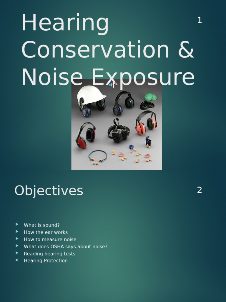 Hearing Conservation | PDF | Decibel | Hearing