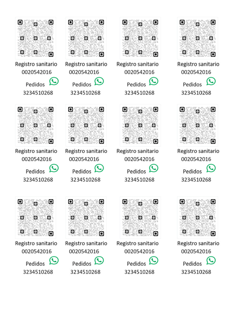 Codigo QR Catalogo | PDF