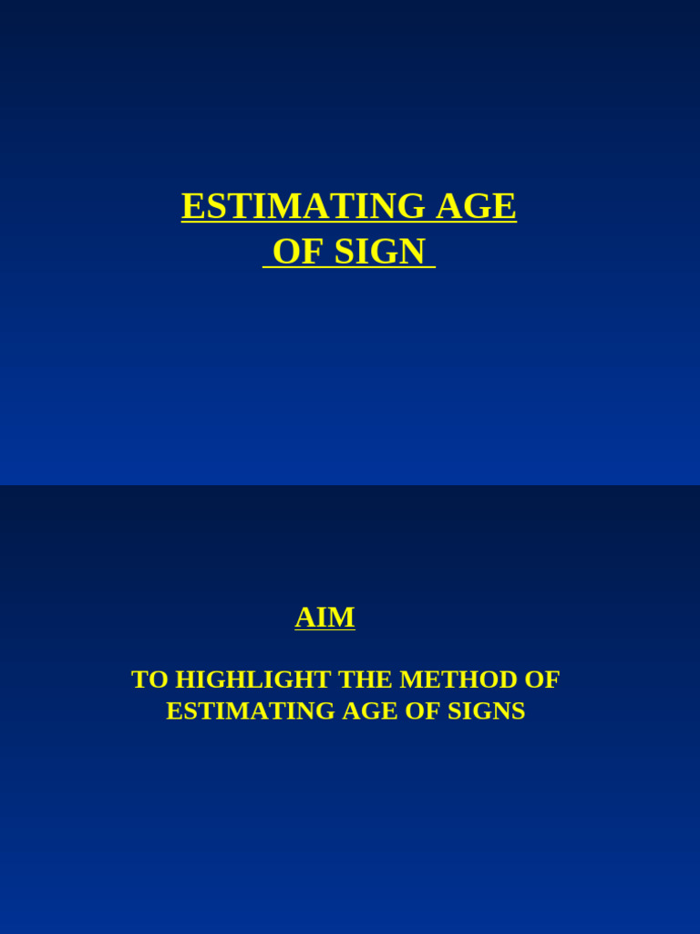 e. Estimating Age | PDF | Rain | Leaf