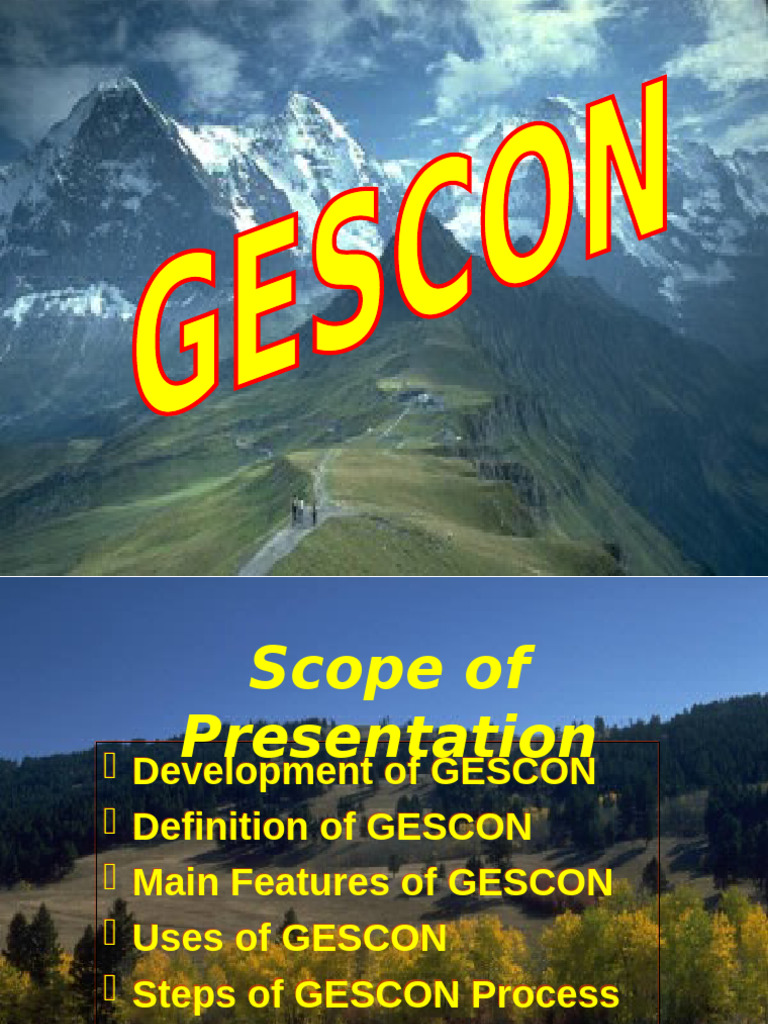 GESCON | PDF | Military Intelligence | Guerrilla Warfare
