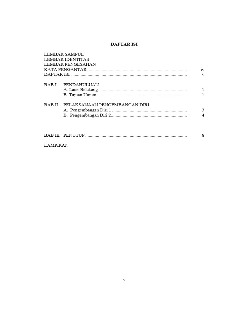 Daftar Isi | PDF