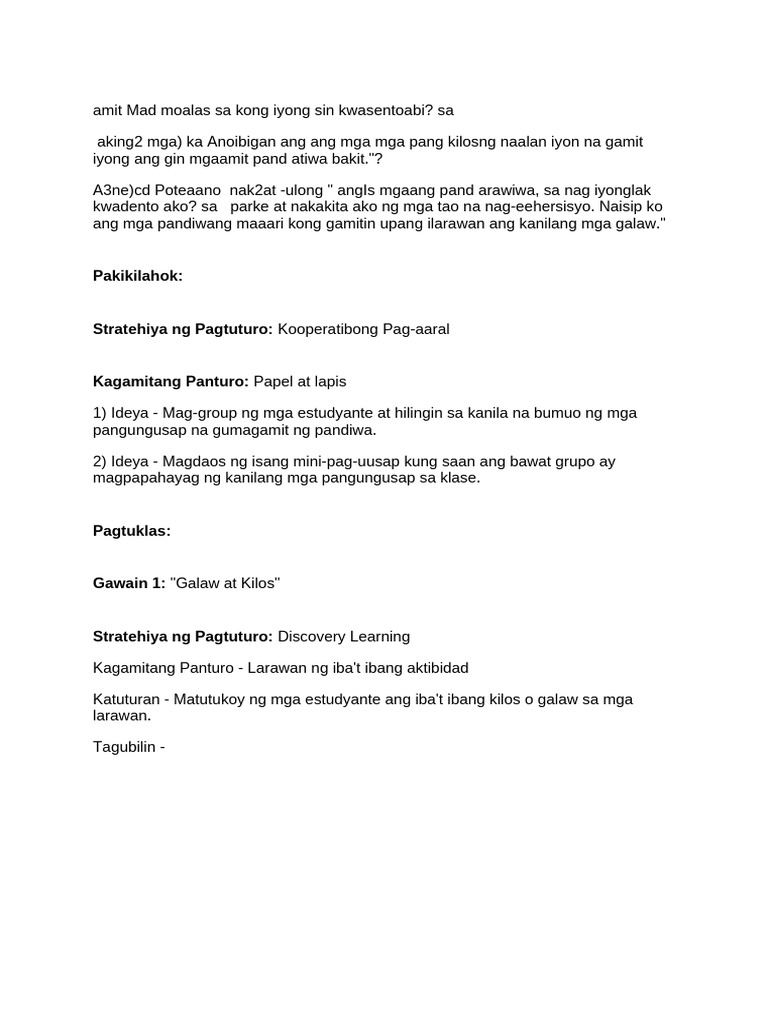 Lesson Plan | PDF