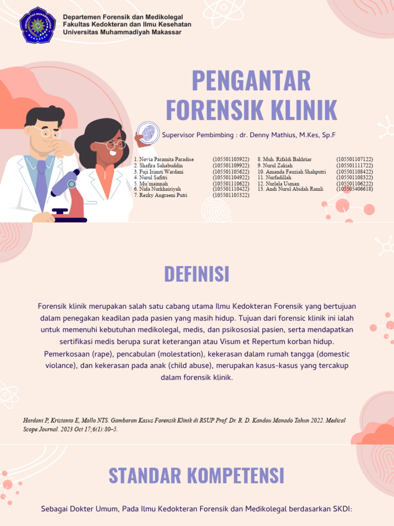 FORENSIK KLINIK | PDF