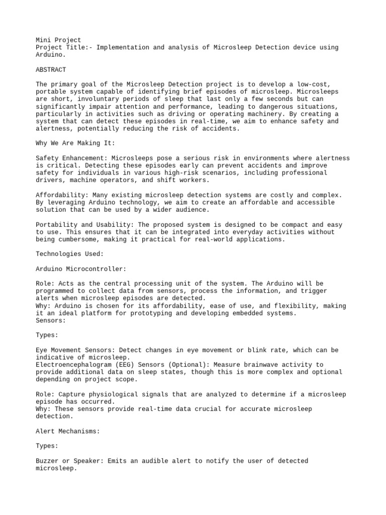 Mini Project | PDF | Electroencephalography | Usability