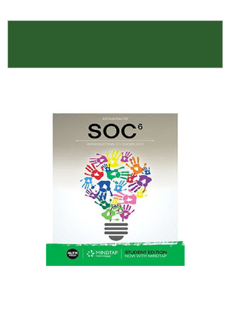 Complete Download SOC 6: Introduction to Sociology 6th Edition Nijole V ... Complete Download SOC 6: Introduction to Sociology 6th Edition Nijole V ...
