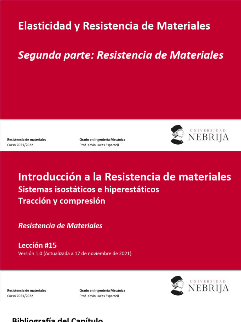Resistencia de Materiales en Ingeniería | PDF | Doblar | Resistencia de materiales