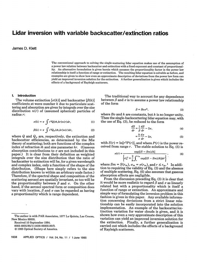 klett1985 | PDF | Physical Sciences | Materials Science