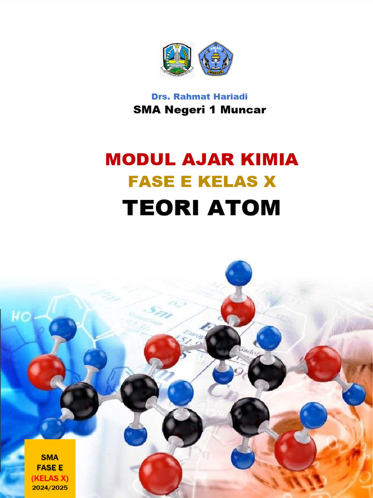 Modul Kimia Kelas X: Teori Atom | PDF