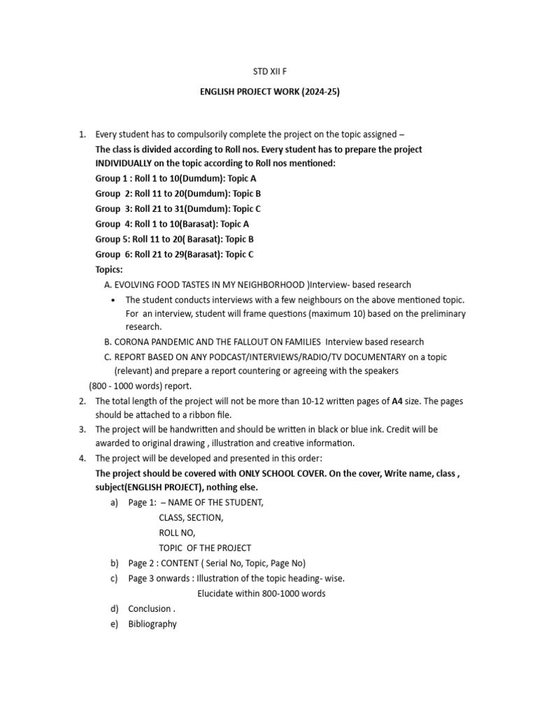 Project Std Xii f 2024-25 | PDF