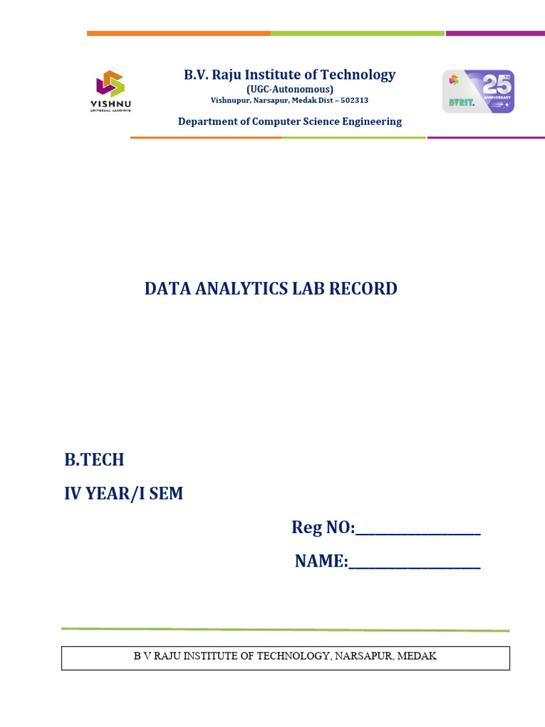 da lab record | PDF | Dependent And Independent Variables | Data Type