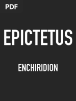 Epictetus' Enchiridion: A Stoic Manual | PDF | Stoicism | Epictetus