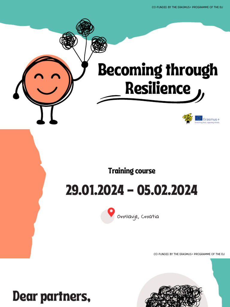 Becoming through Resilience - infopack | PDF | Psychological Resilience ...