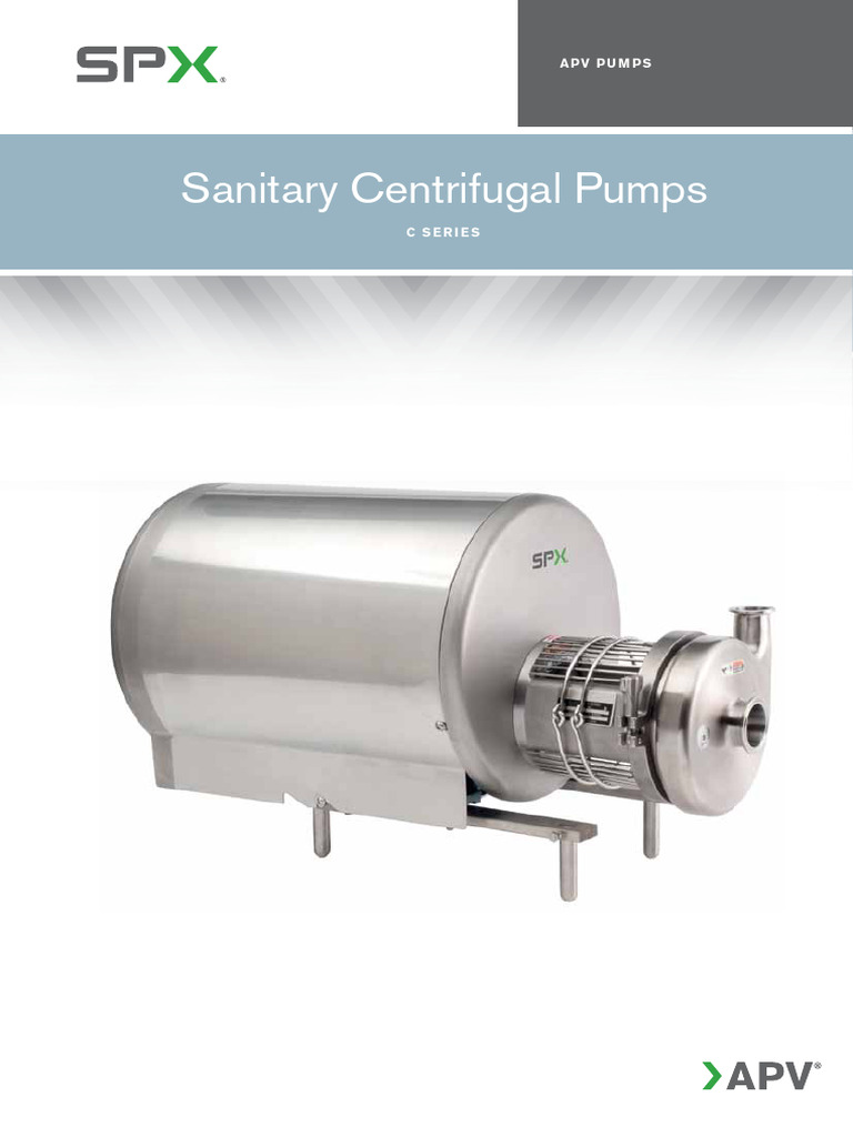 Apv Pumps C Series 7032 01 02 2012 GB | PDF | Pump | Drink