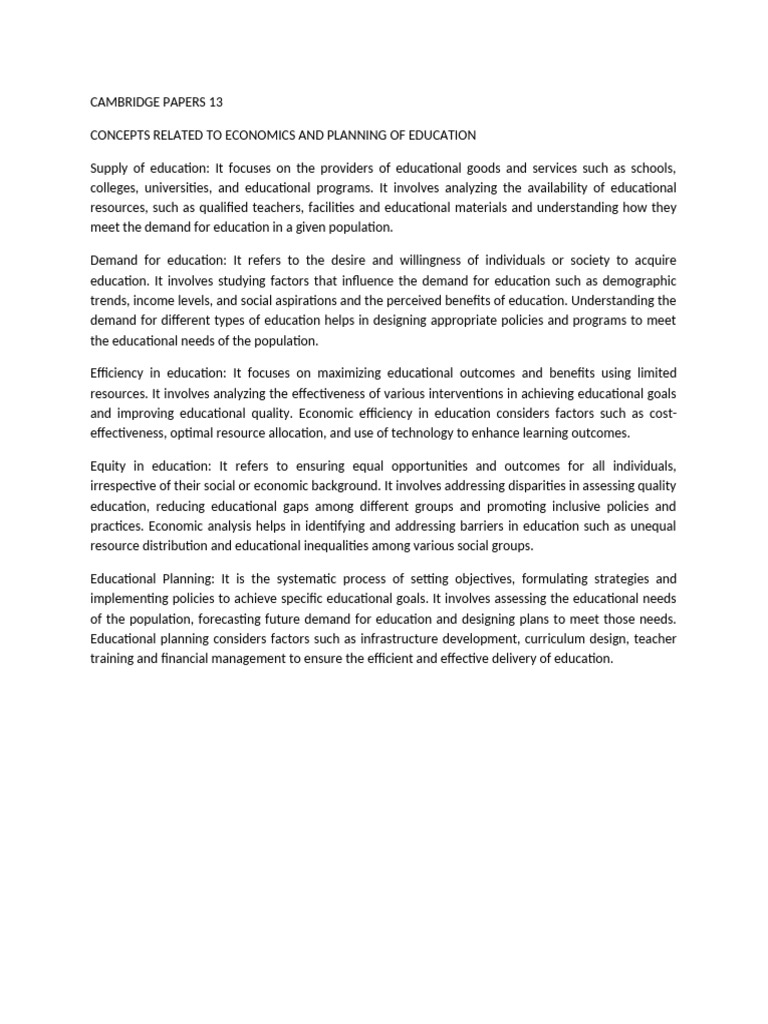 CAMBRIDGE PAPERS 13(1) | PDF