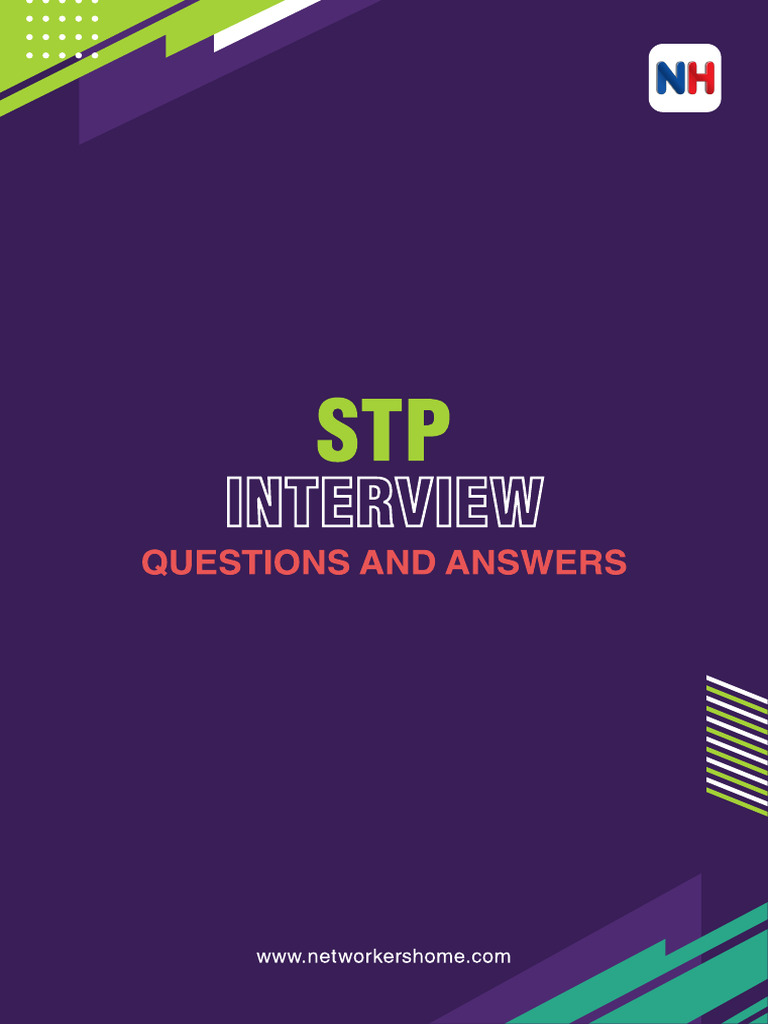 STP interview questions and asnwers | PDF