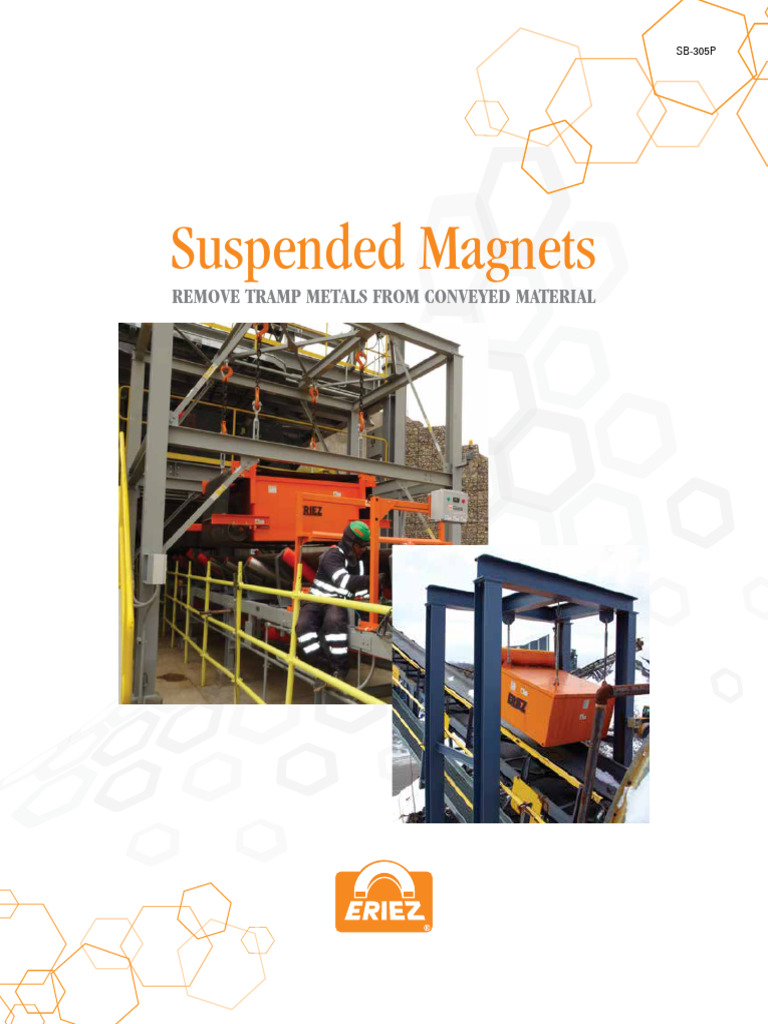 SB 305 Eriez Suspended Magnet | PDF | Magnet | Length