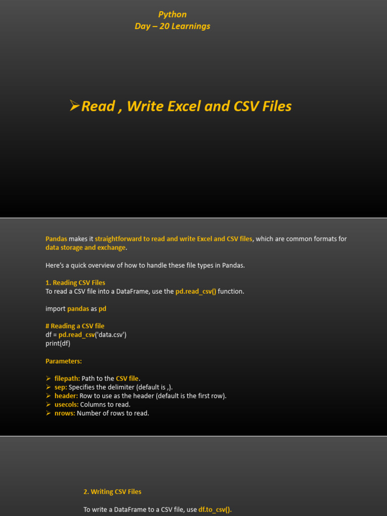 Python Series Day20 | PDF