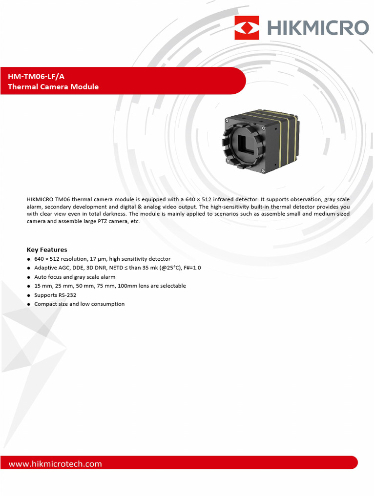 HM-TM06-LF-ANT | PDF | Camera | Frame Rate