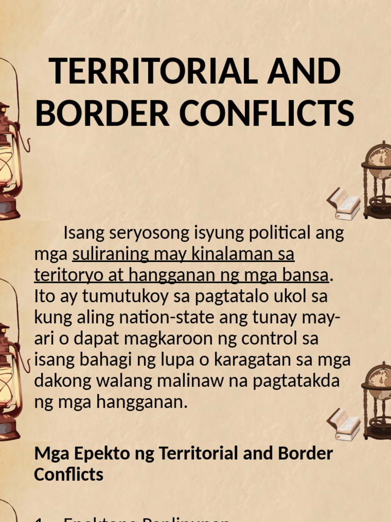 2 Territorial and Border Conflicts | PDF