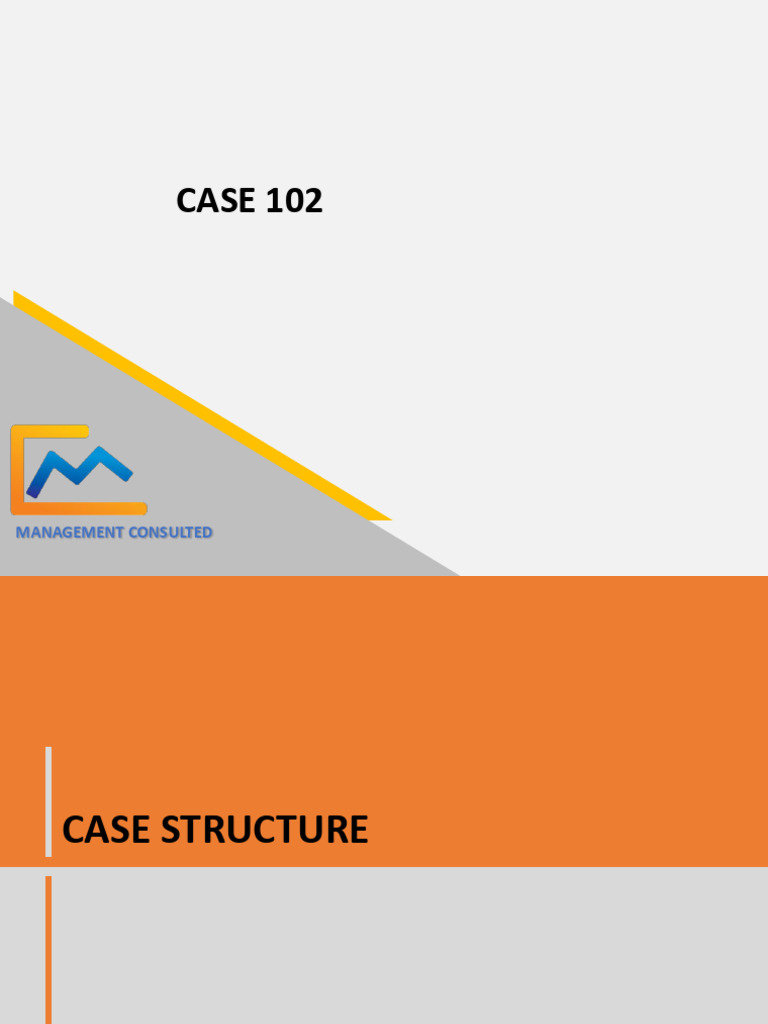 Management Consulted Case 102 Teaching Slides | PDF | Mergers And Acquisitions | Profit (Economics)