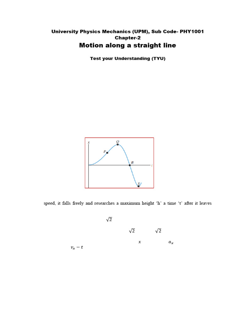 TYU - ICP-Assignment - Chapter 2 To 15 - UPM 2024-2025 | PDF | Rotation ...