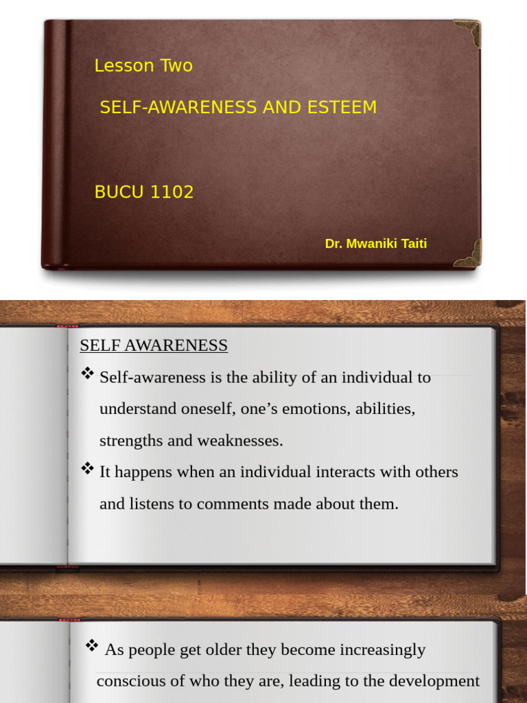 Lesson 2 (1) | PDF | Self Esteem | Emotions