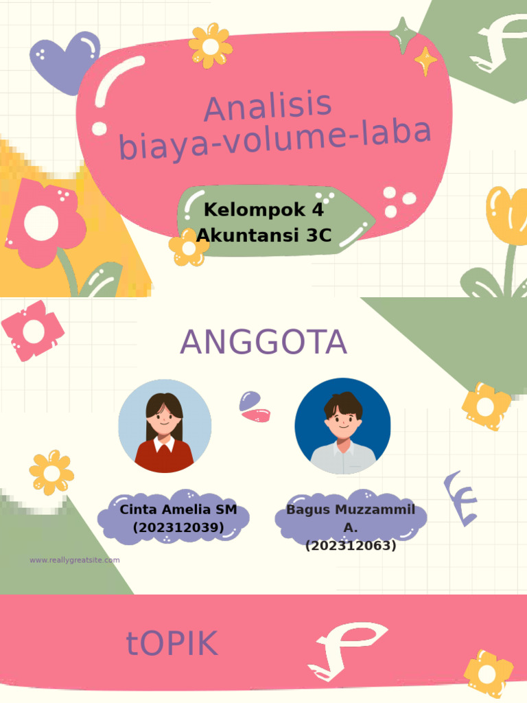 Kel 4 (3C) - P7 Analisis Biaya Volume Laba (2) | PDF