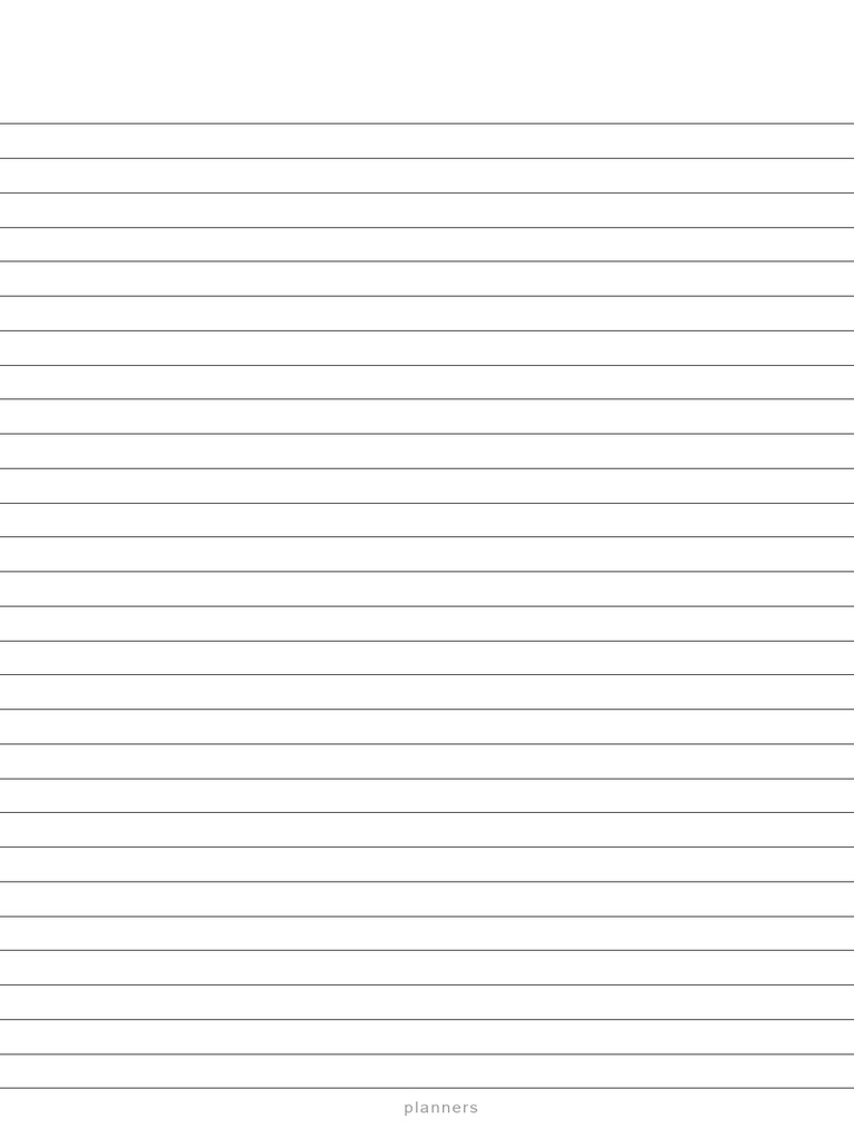 A5 Lined Notebook Paper On A5 Paper | PDF