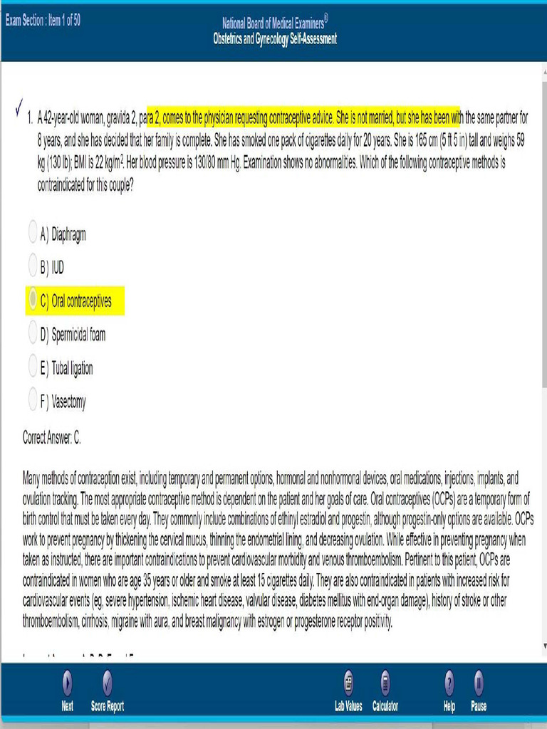 (Medicalstudyzone - Com) ObGy 7 - Answers | PDF