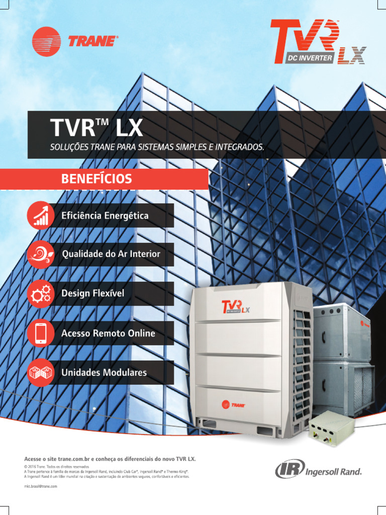 Folder TVR LX+AHU | PDF | Uso eficiente de energia