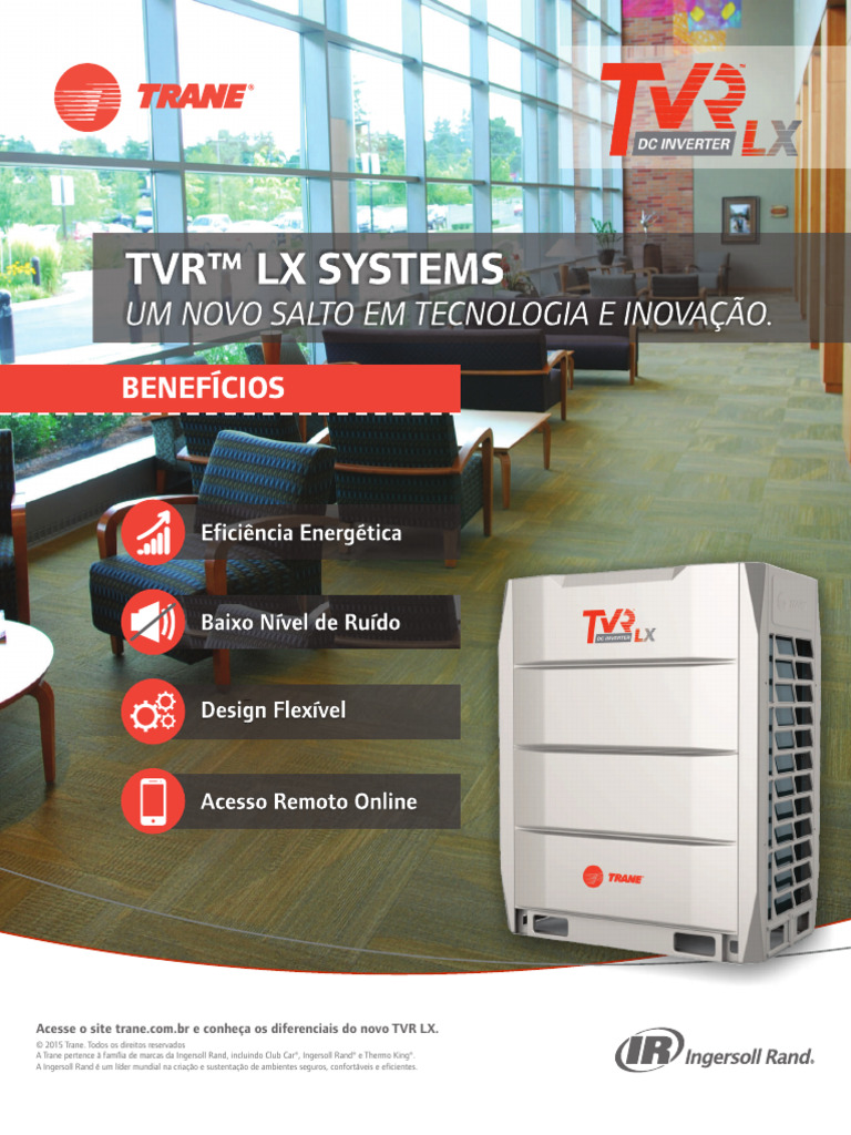 Sistema de Ar Condicionado TVR™ LX | PDF | Ar condicionado