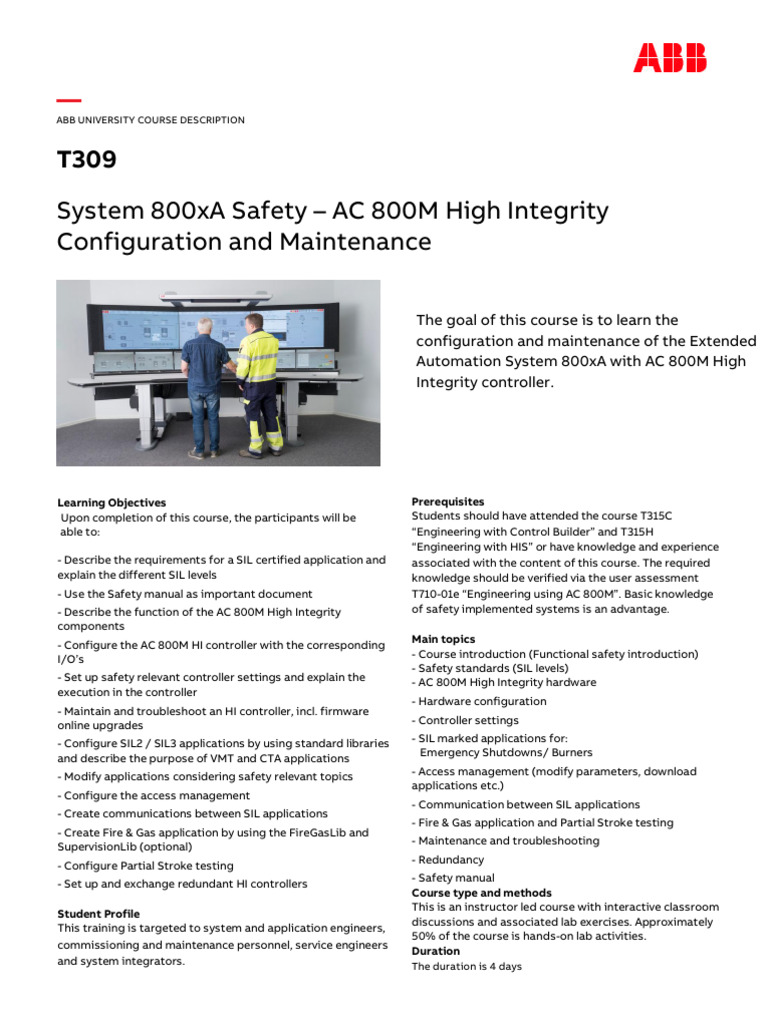 2PAA102414 - J - en - T309 System 800xa - Safety AC 800M High Integrity ...