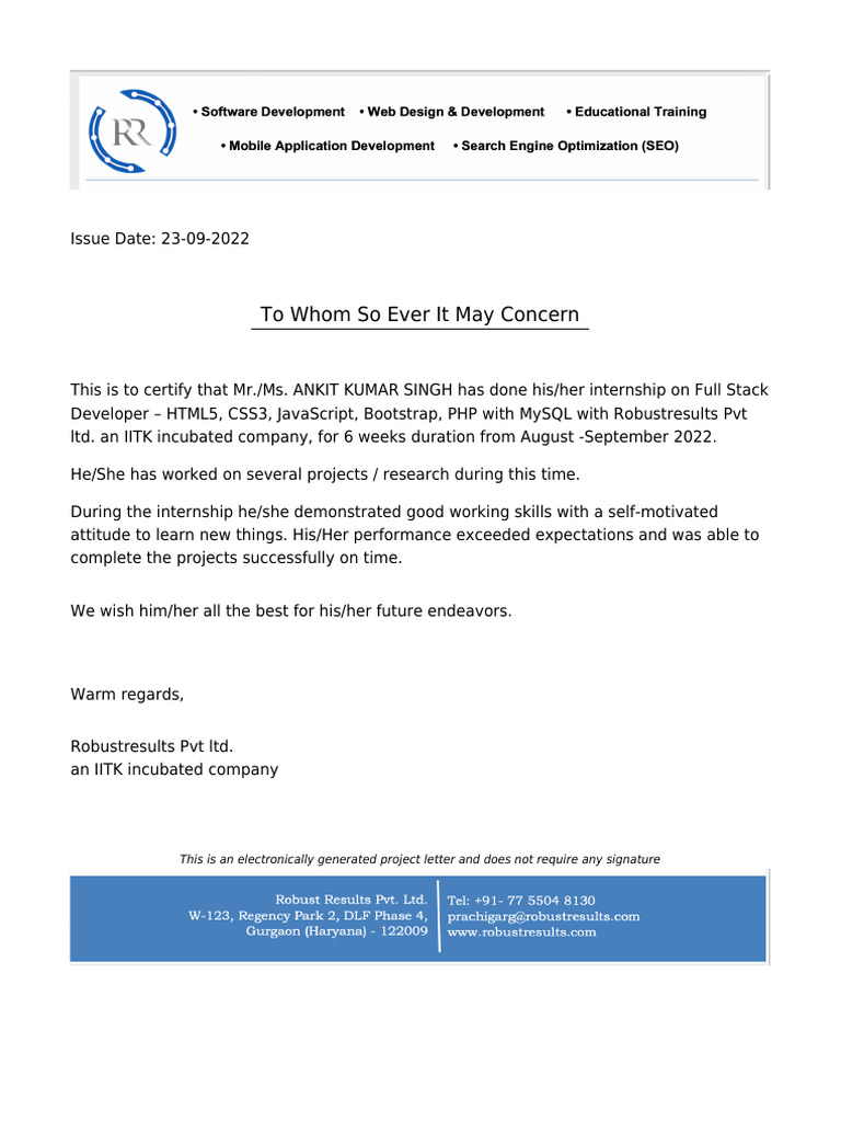 Prutor Intern 2021 223109 Ankit Kumar Singh | PDF