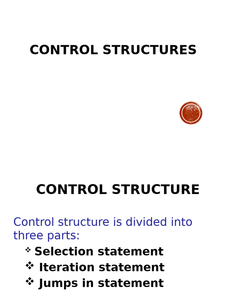 Controlstructures | PDF | Control Flow | Computer Science
