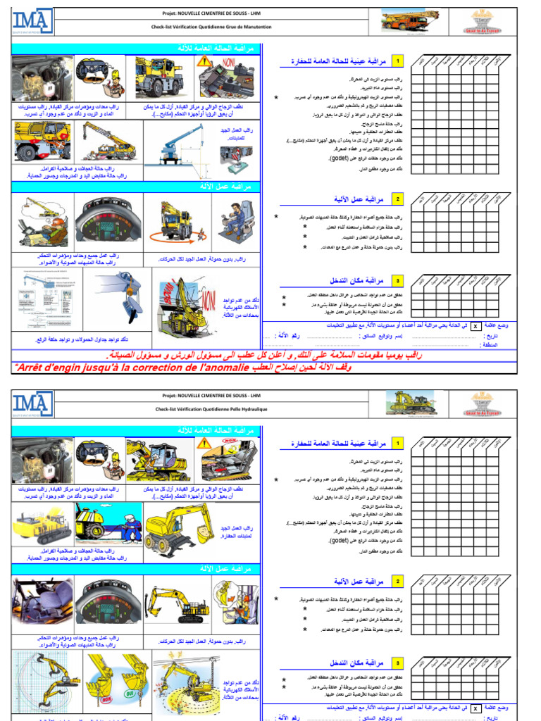 9 - Check Liste Vérification Quotid Engins | PDF