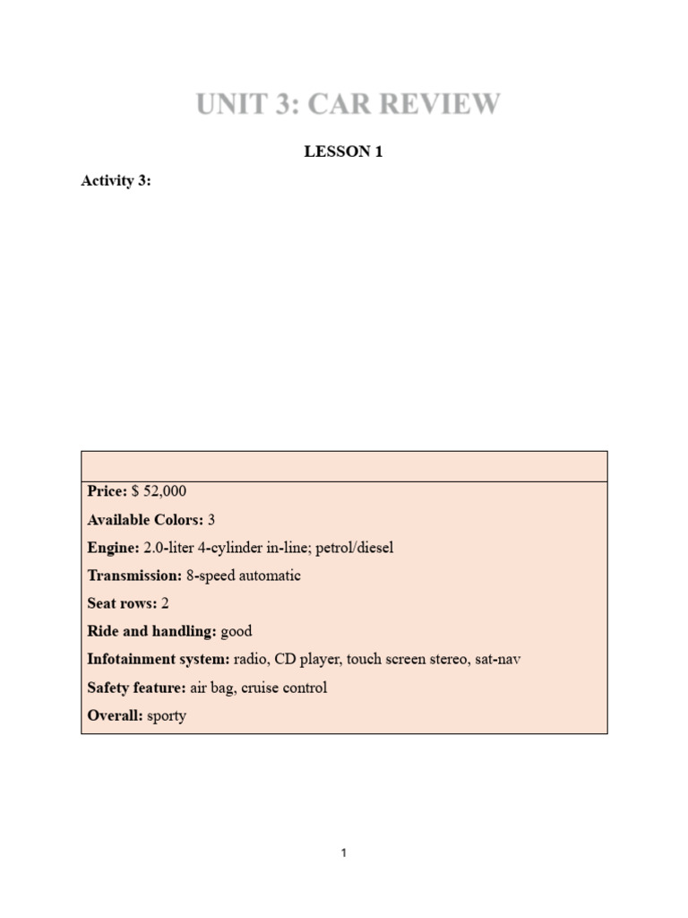 Audi Q5 Car Sales Role-Play Guide | PDF