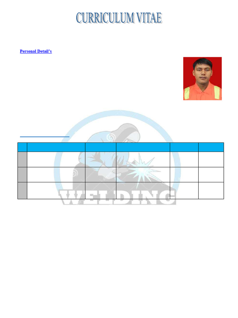 Rahmad Fauzi CV | PDF