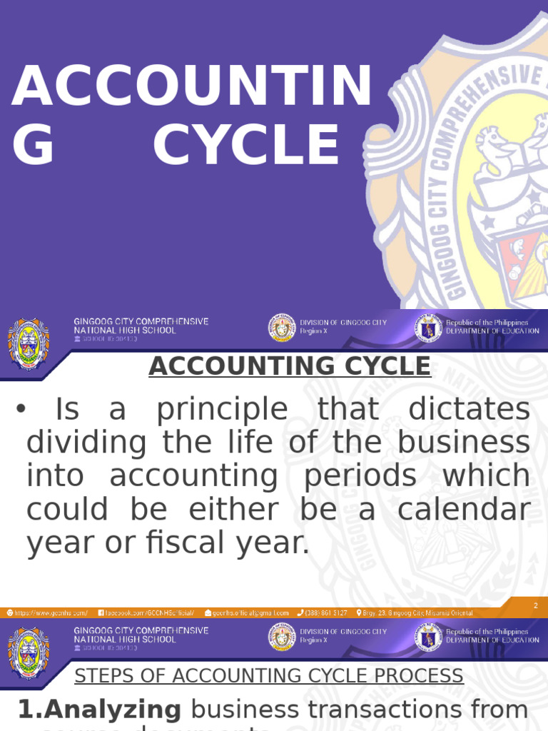 10 Accounting Cycle Process | PDF | Debits And Credits | Equity (Finance)
