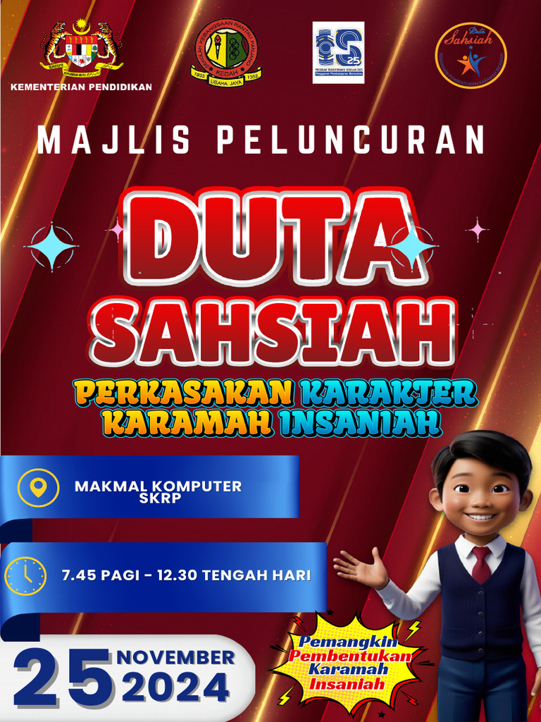 Buku Program Duta Sahsiah 2024 | PDF
