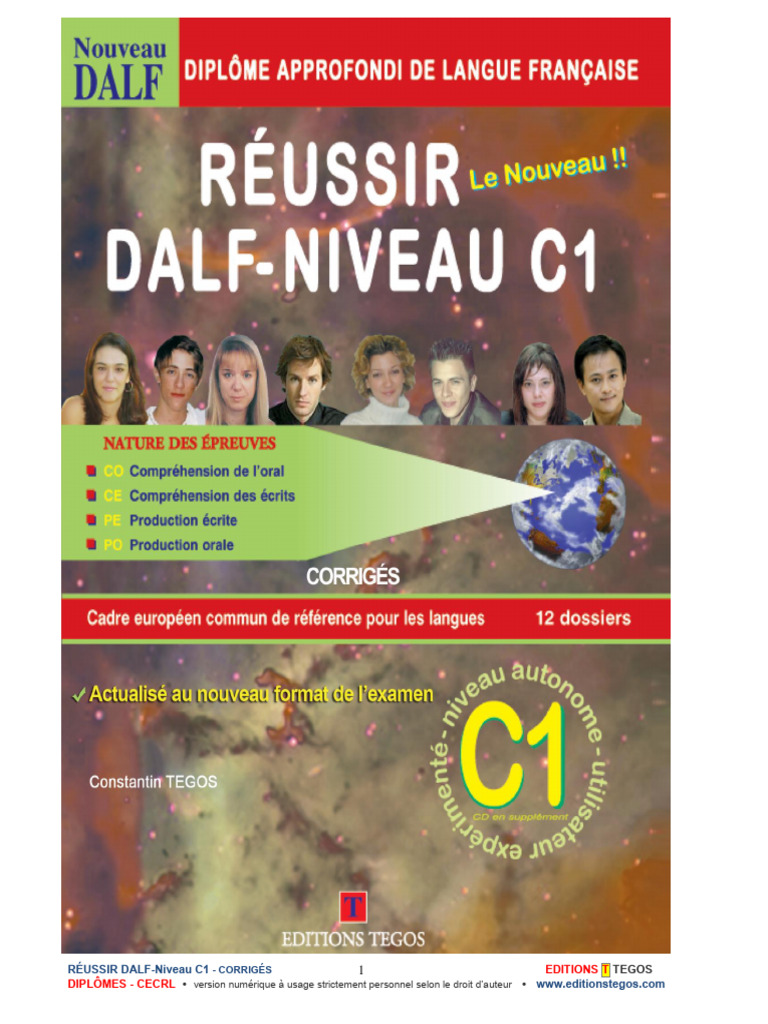 Dalf C1 Corriges | PDF