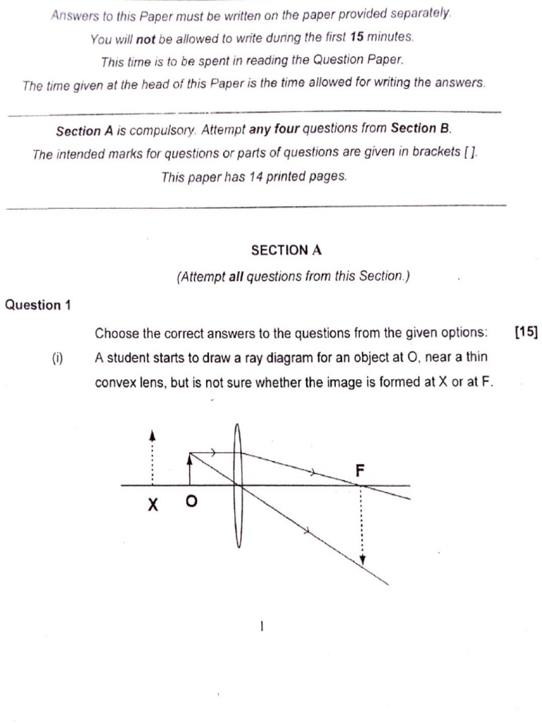 Dhirubhai Ambani Physics Prelims 22-23 | PDF