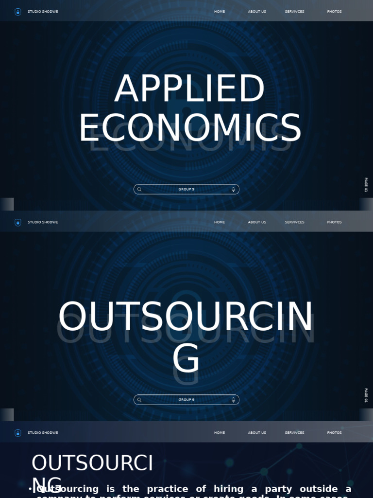 Outsourcing Group 9 | PDF | Outsourcing | Business
