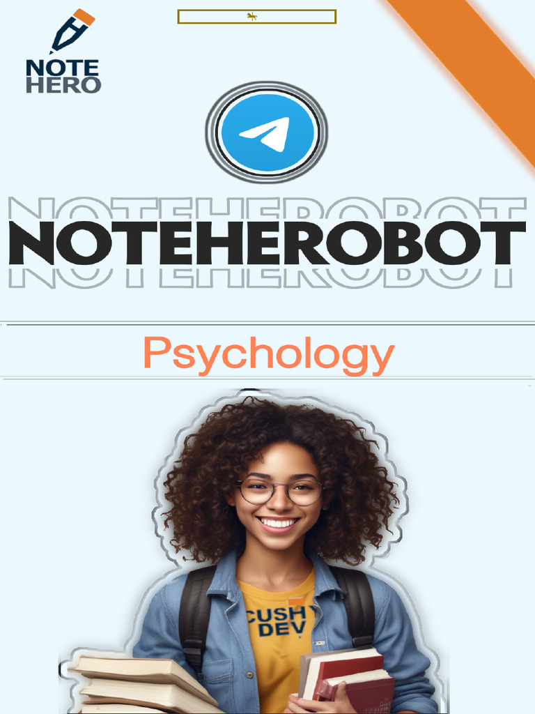 Psychology Note (C1-6) @NoteHeroBot | PDF | Reinforcement | Classical Conditioning