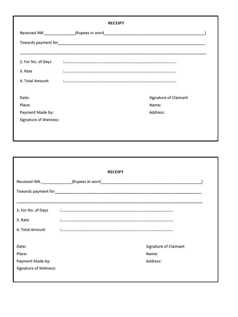 Voucher Receipt | PDF